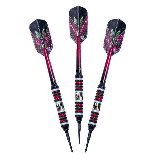 Viper Wizard Red & Black Soft Tip Darts 20g | Pro Dart Set Buy Online ...